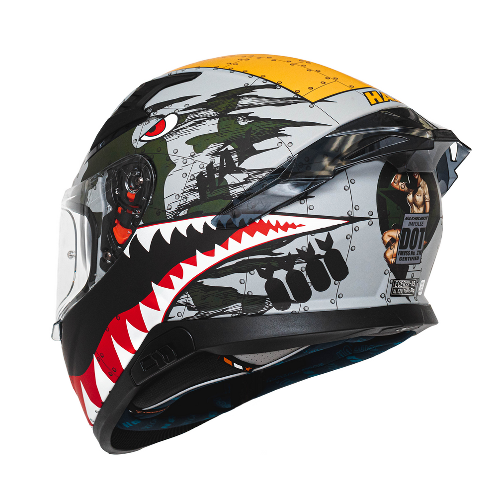 Spitfire Motorcycle Helmet